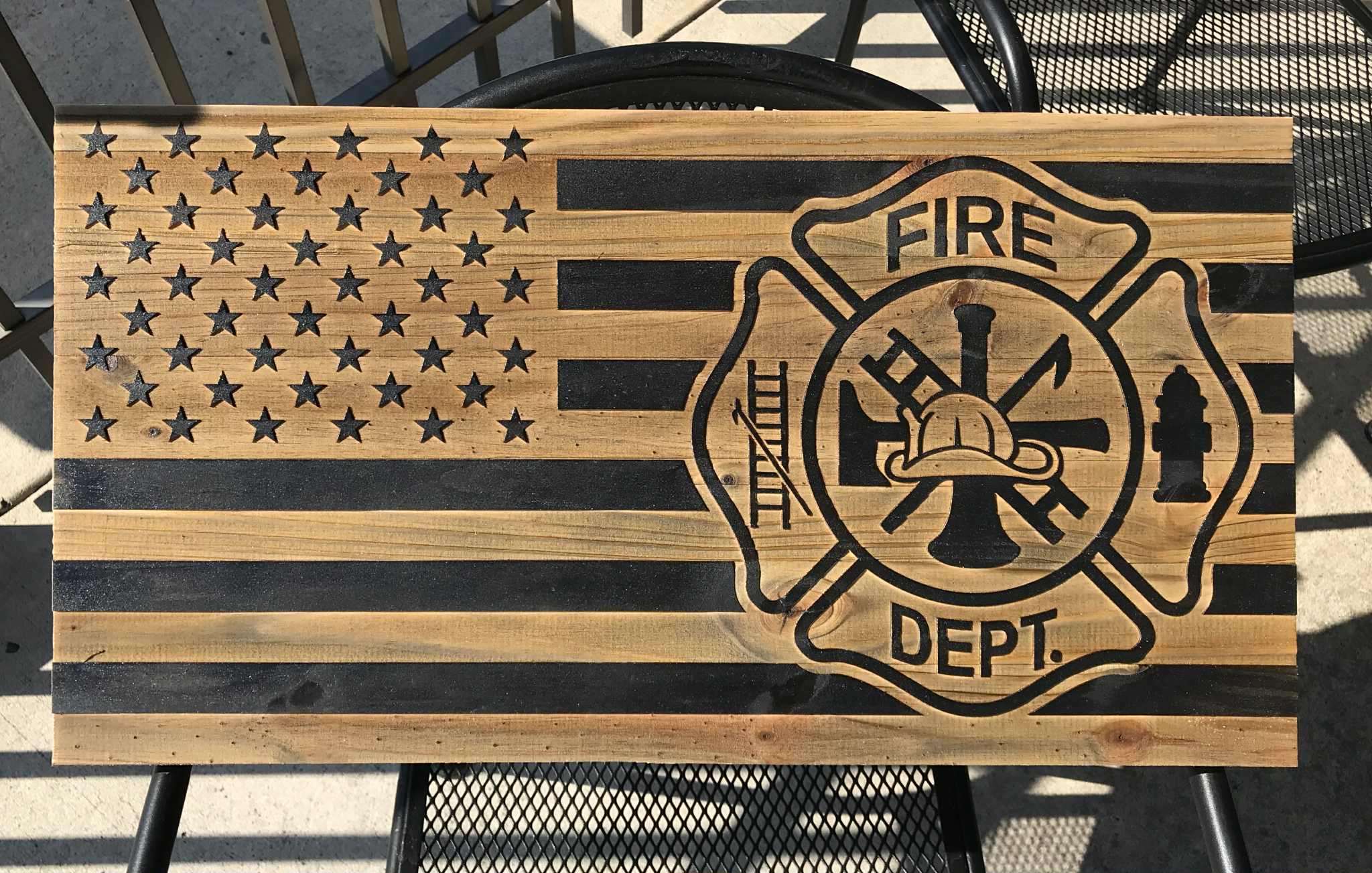 Laser Engraved Flags – Beese & Co.